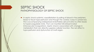 Mechanism of Septic Shock medical/medicine | PDF