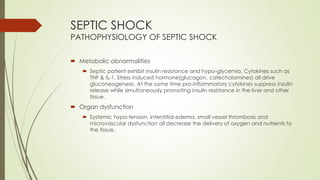 Mechanism of Septic Shock medical/medicine | PDF
