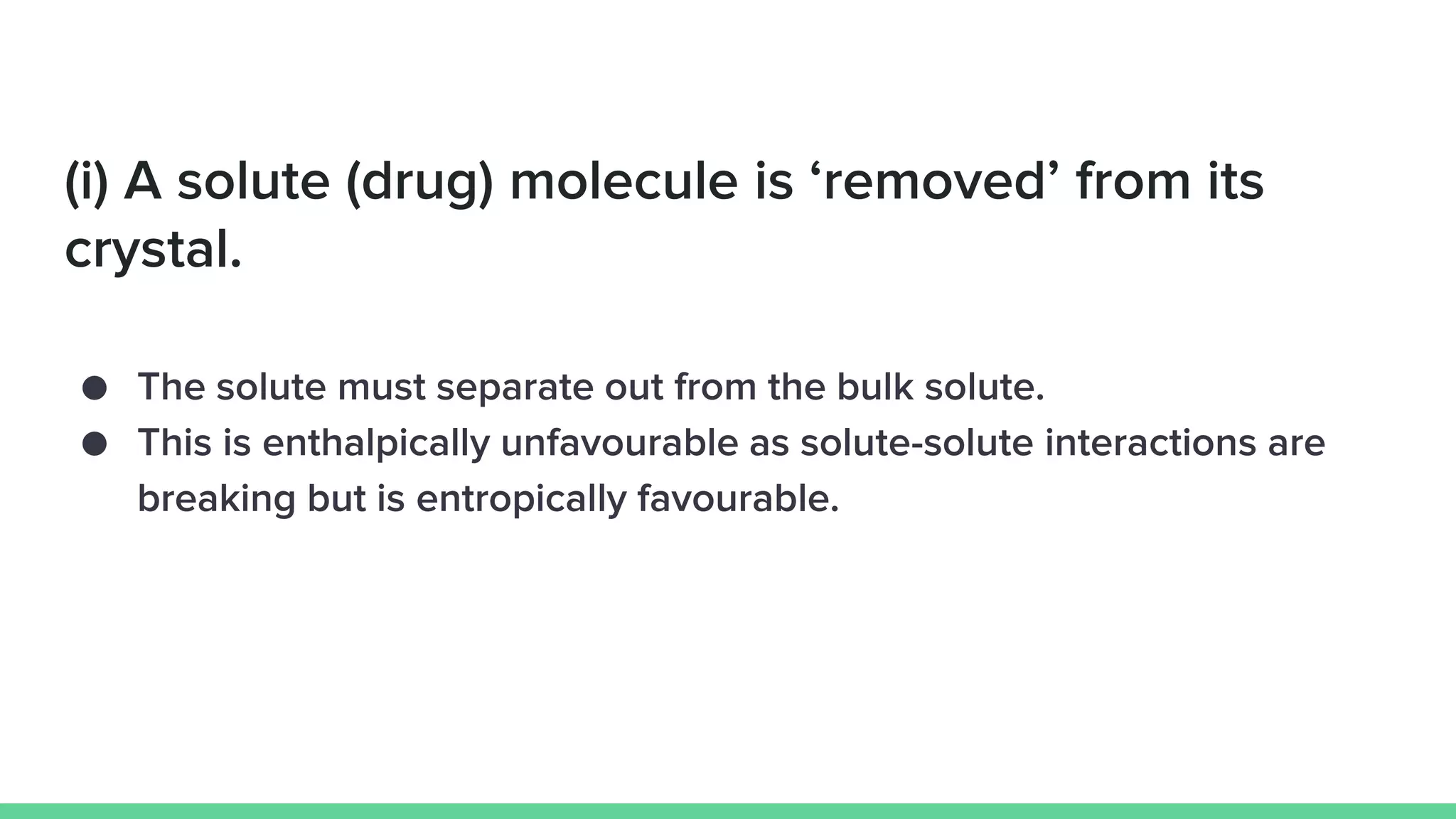 Mechanism of solute solvent interaction | PPTX