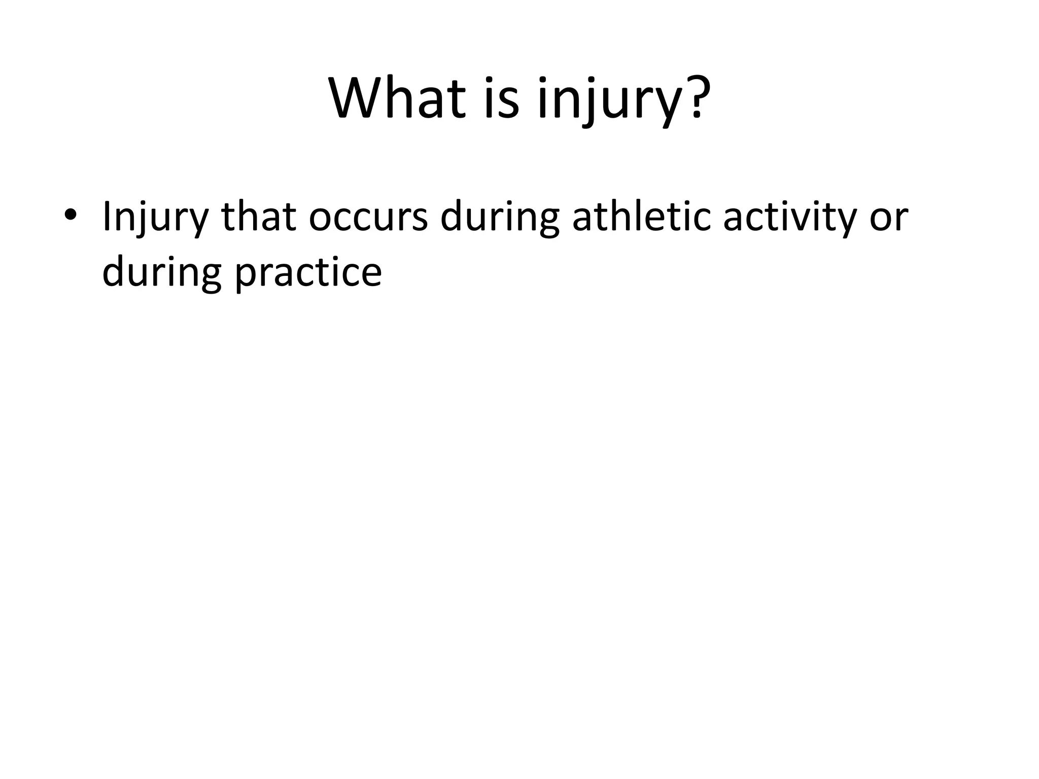 Mechanism of sports injury | PPTX