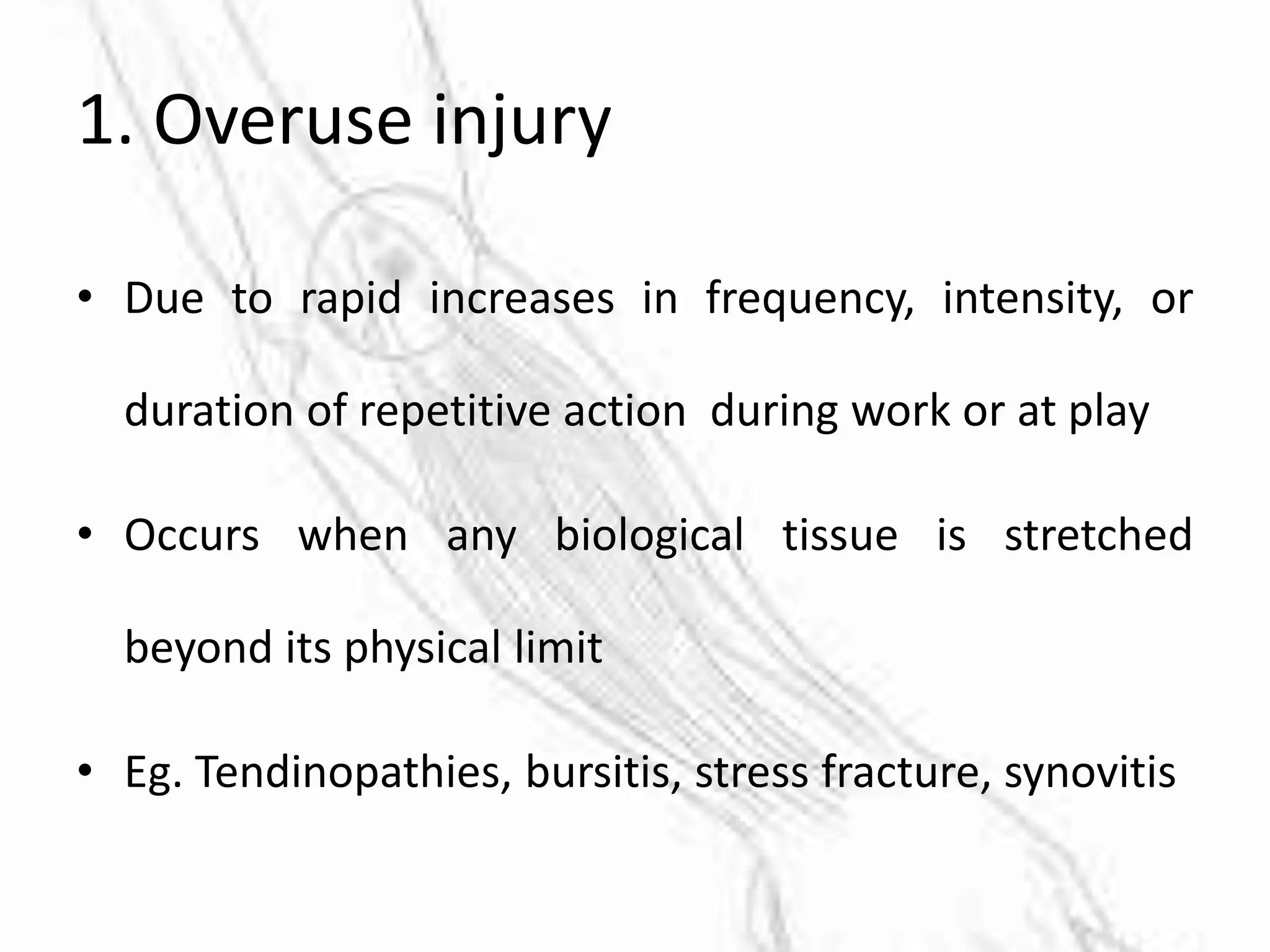 Mechanism of sports injury | PPTX