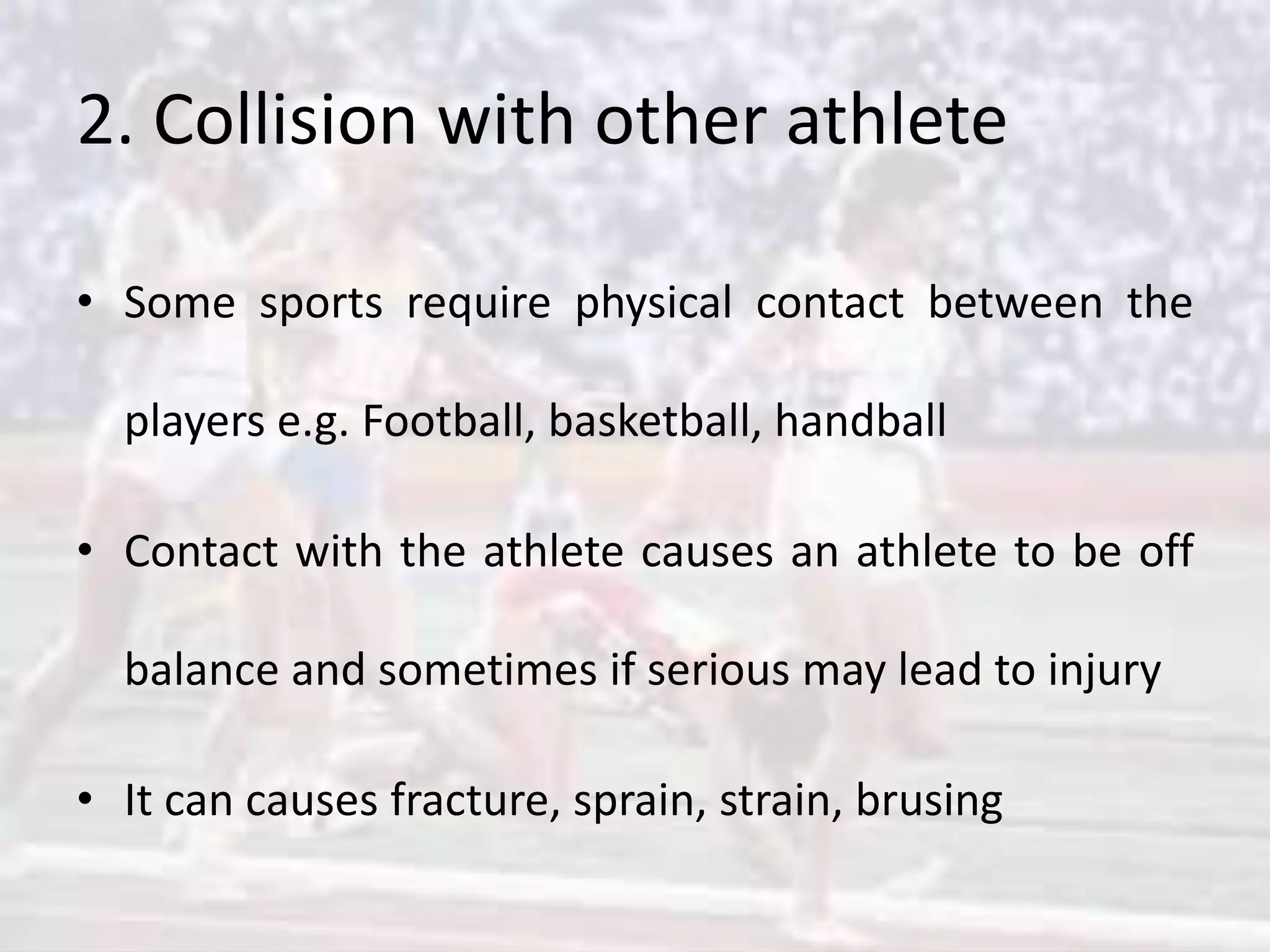 Mechanism of sports injury | PPTX