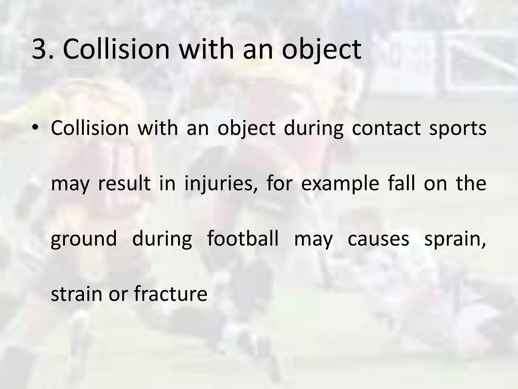 Mechanism of sports injury | PPTX