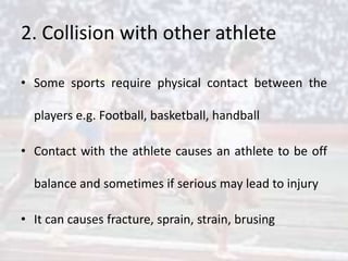Mechanism of sports injury | PPTX