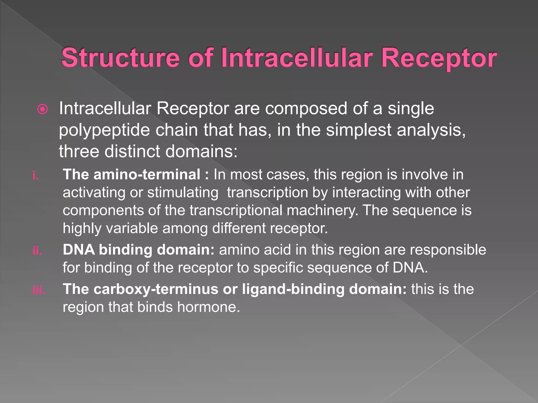 Mechanism of steroid hormone action | PPTX