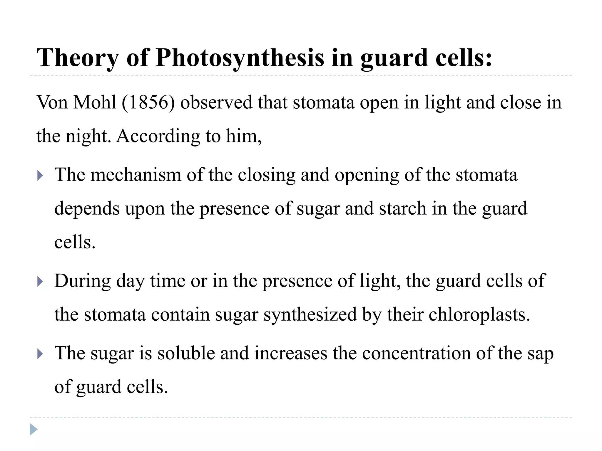 Mechanism of stomatal regulation | PPTX