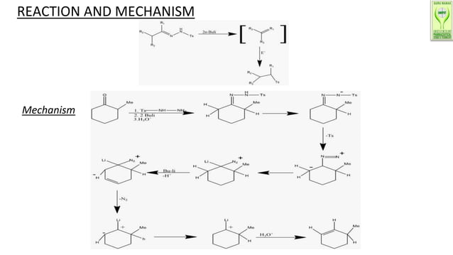 Mechanism of suzuki-shapiro reaction and its synthetic approach ...