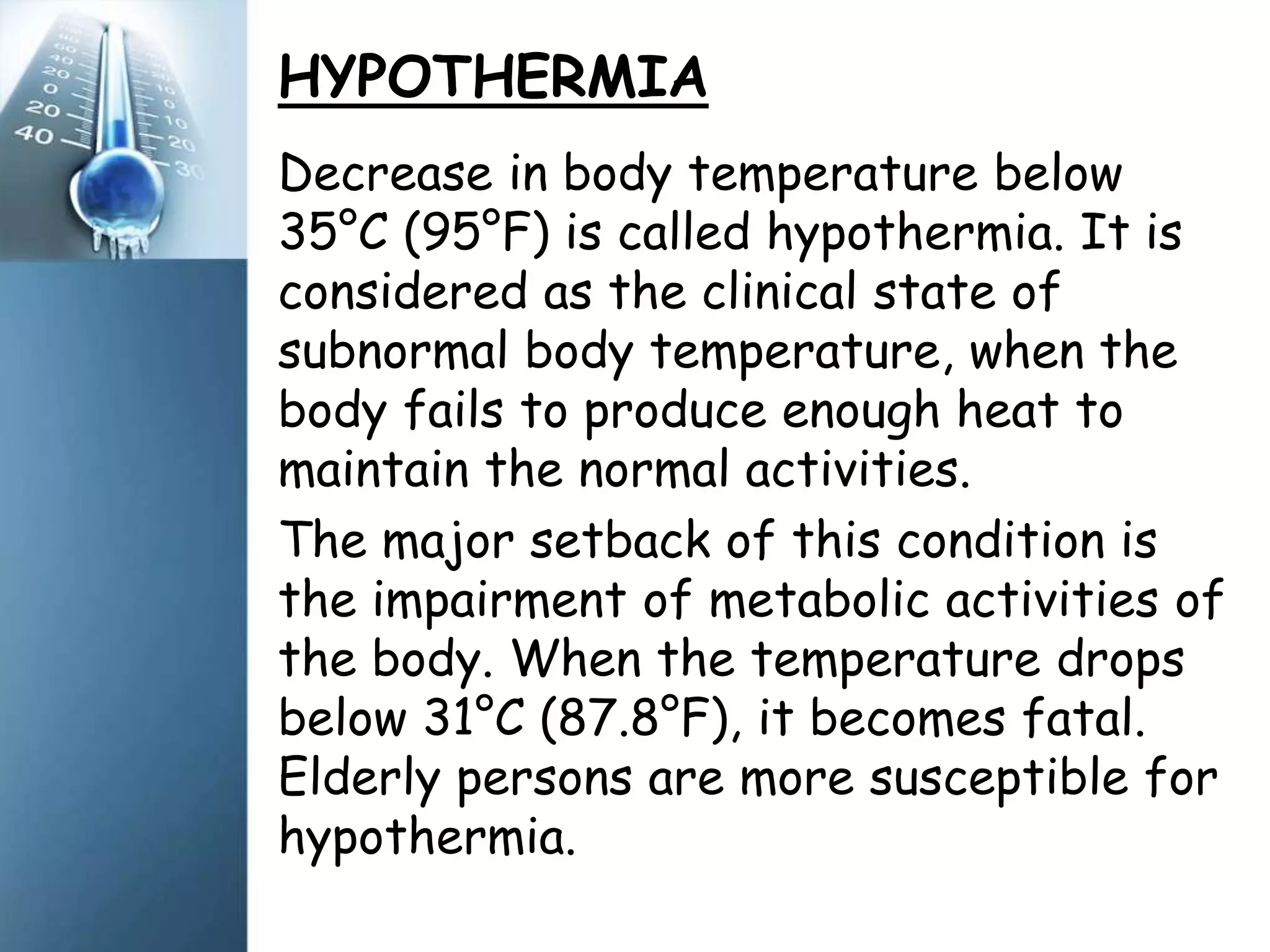 Mechanism of temperature regulation | PPTX