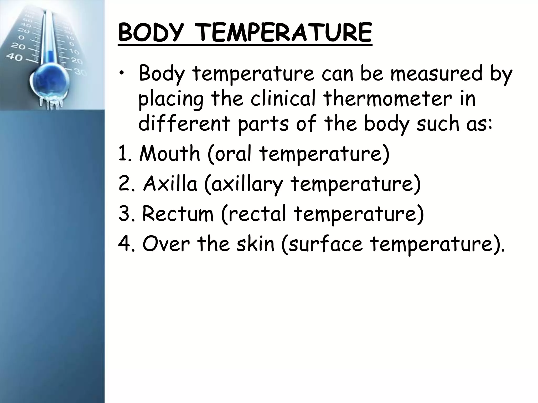 Mechanism of temperature regulation | PPTX