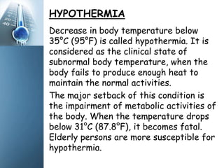 Mechanism of temperature regulation | PPTX