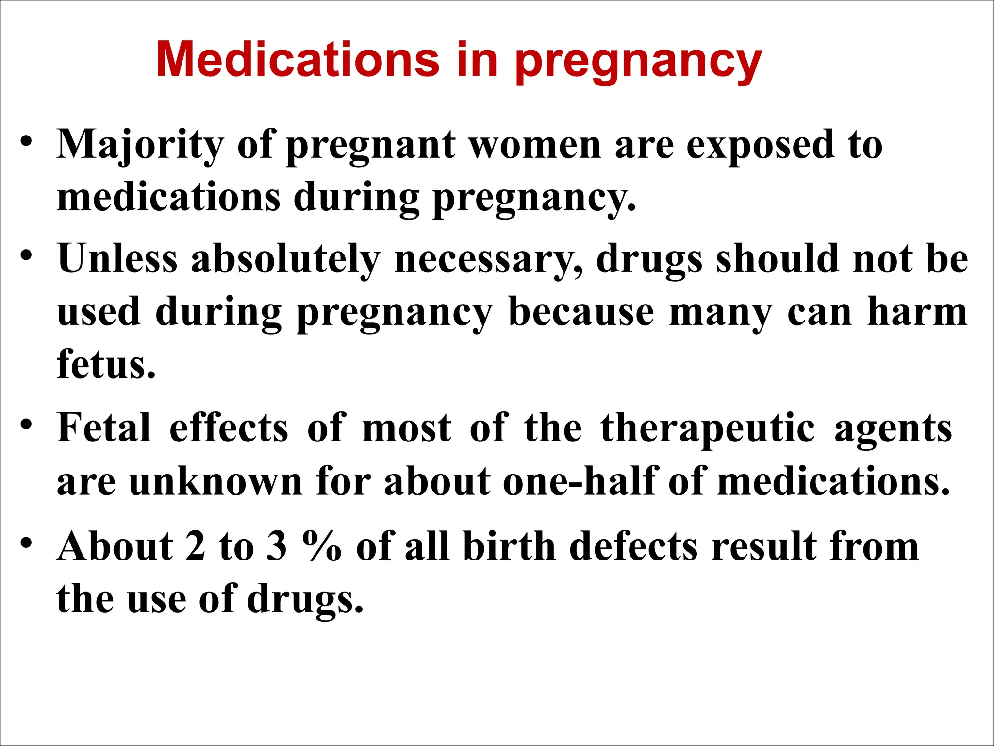 Teratogens and drugs of abuse in pregnancy | PPTX