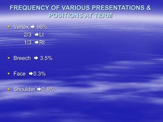 MECHANISMOF THE NORMAL AND ABNORMAL LABOUR.ppt
