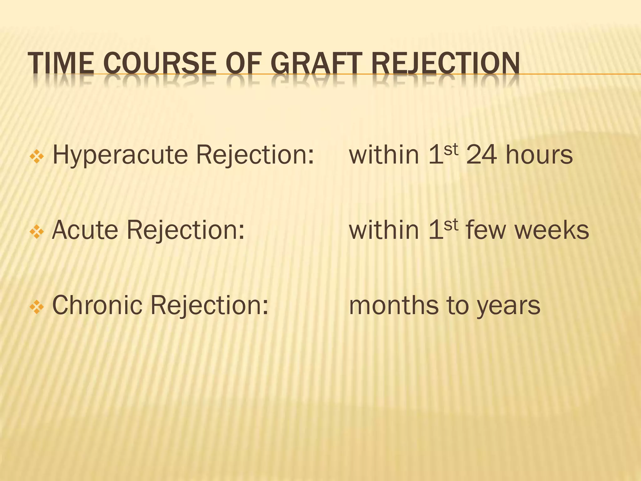 Mechanism of tissue graft rejection | PPTX