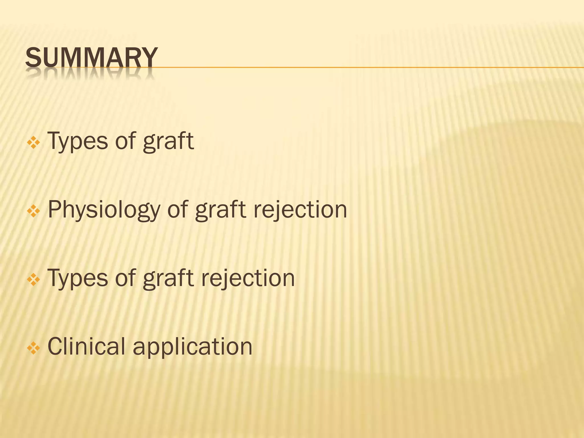 Mechanism of tissue graft rejection | PPTX
