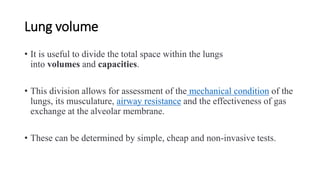 MECHANISM OF VENTILATION IN RESPIRATORY PHYSIOLOGY | PPTX