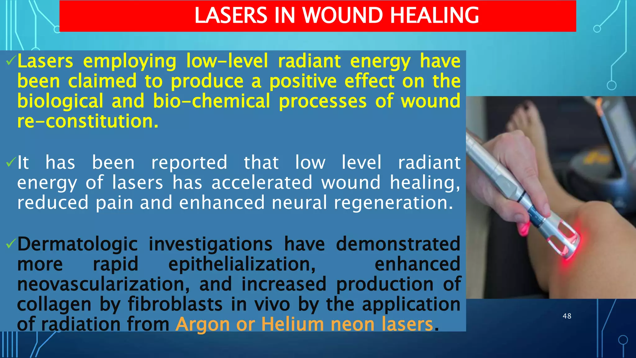 Mechanism of wound healing ppt | PPTX