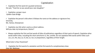 Mechanics of writing | PPTX