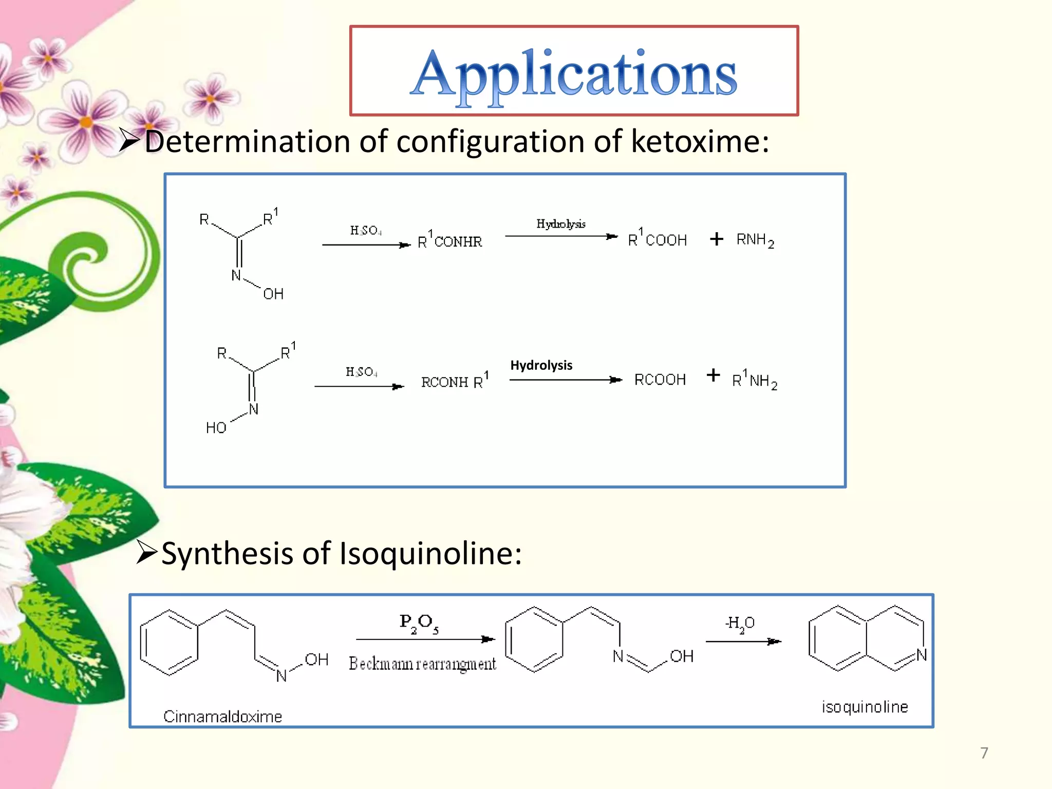 Mechanism & reaction | PPTX