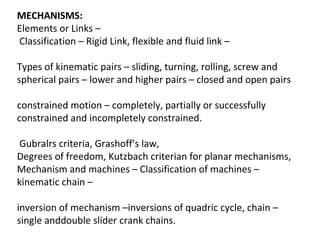 Mechanisms | PPT
