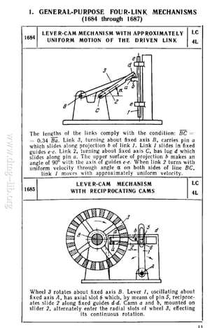 Mechanisms in Modern Engineering Design, Volume 2 Lever Mechanisms ...