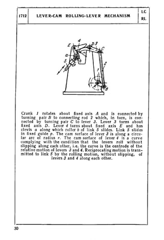 Mechanisms in Modern Engineering Design, Volume 2 Lever Mechanisms ...