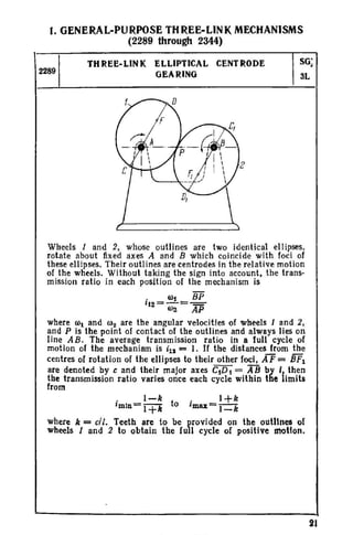 Mechanisms in Modern Engineering Design, Volume 3 Gear Mechanisms | PDF