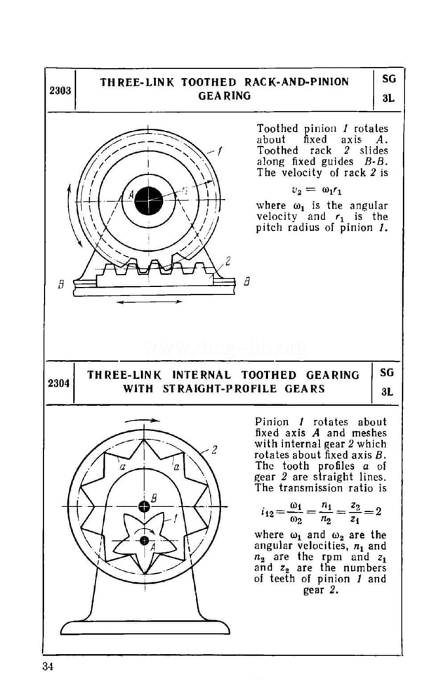 Mechanisms in Modern Engineering Design, Volume 3 Gear Mechanisms | PDF ...