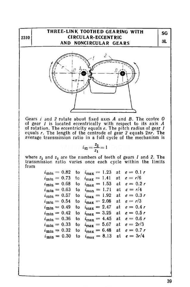 Mechanisms in Modern Engineering Design, Volume 3 Gear Mechanisms | PDF ...