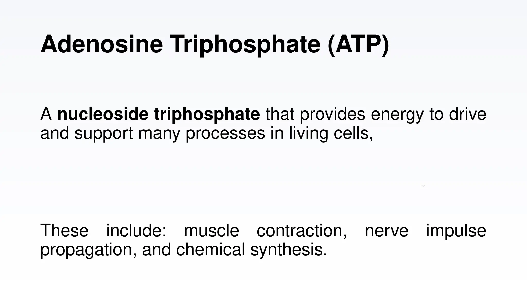 General Biology: Mechanisms of ATP Generation | PPTX