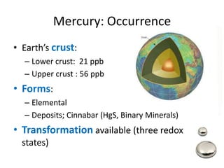 Mechanisms Of Bacterial Resistance Against Mercury Toxicity | PPT