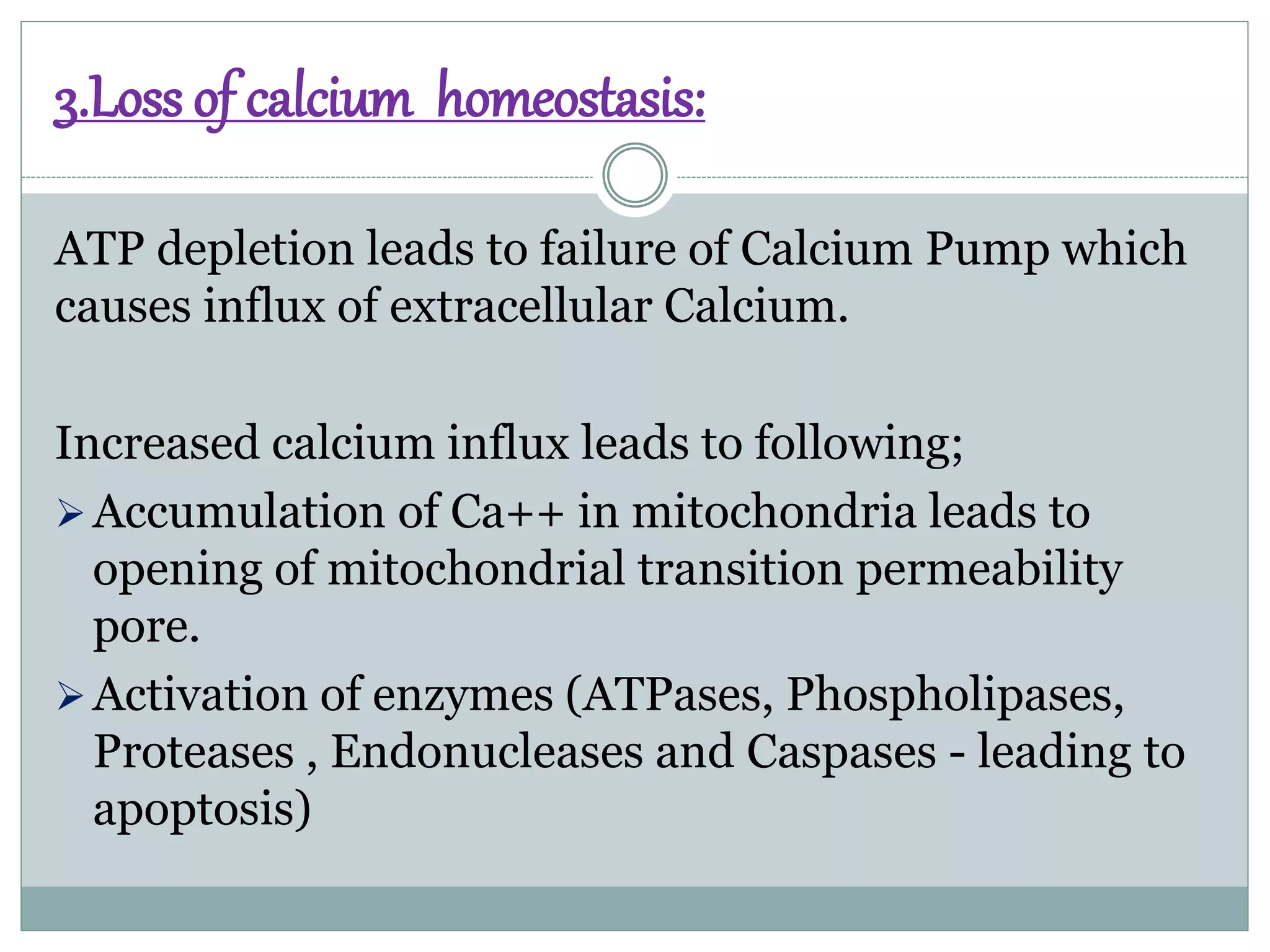 Mechanisms of cell injury | PPTX