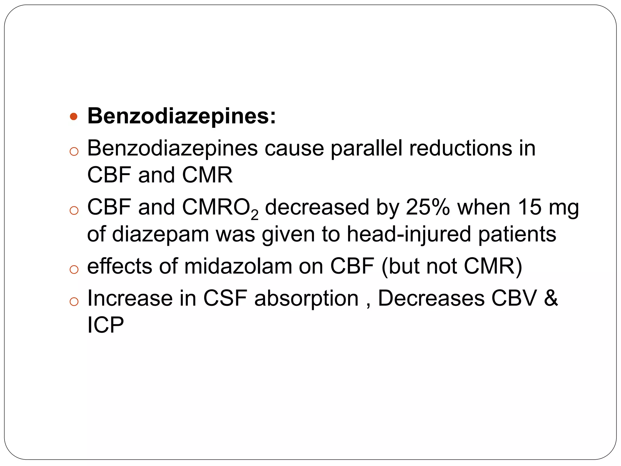Mechanisms of cerebral injury and cerebral protection | PPTX