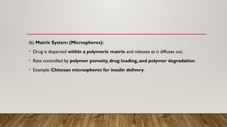 Mechanisms of drug release from microspheres and microcapsules.pptx