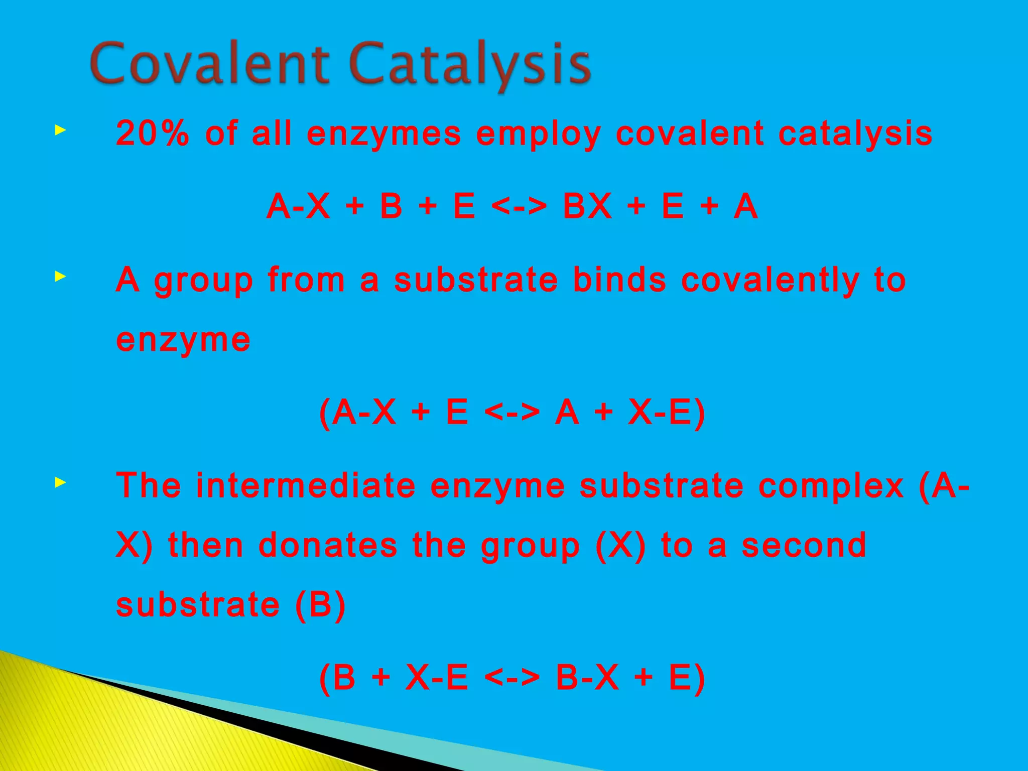 Mechanisms of enzyme action | PPT
