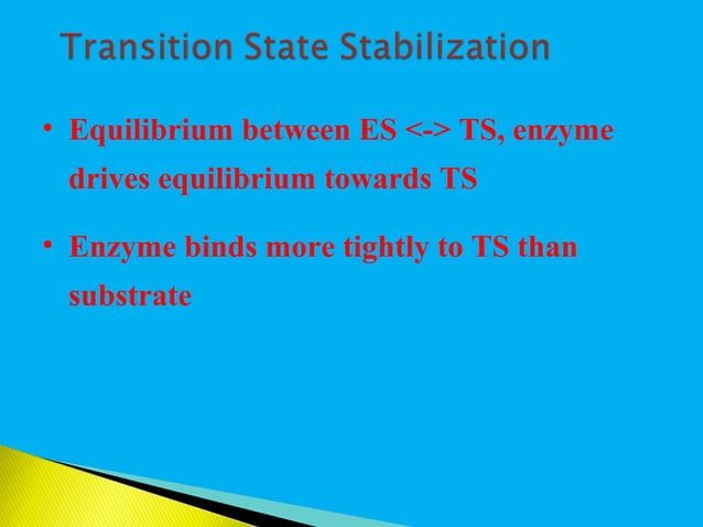 Mechanisms of enzyme action | PPT