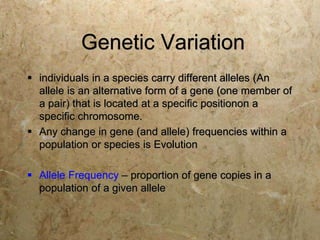 Mechanisms of Evolution.ppt