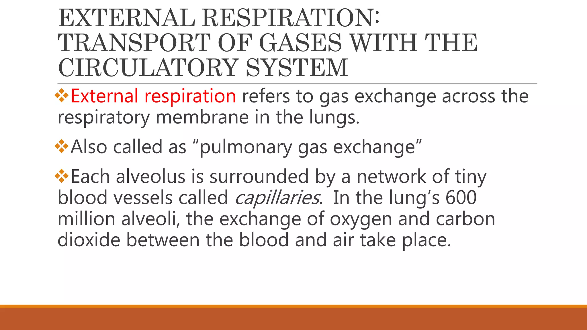 Mechanisms of gas exchange | PPTX