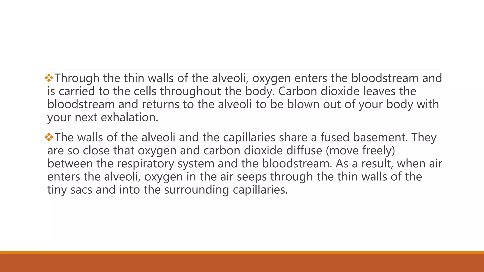 Mechanisms of gas exchange | PPTX