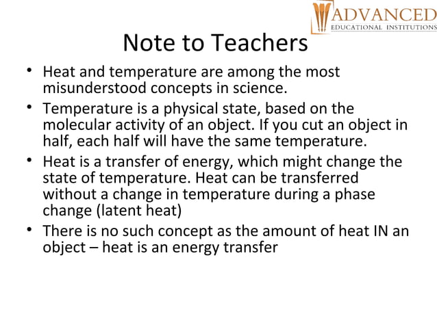 Mechanisms of heat transfer | PPT | Physics | Science