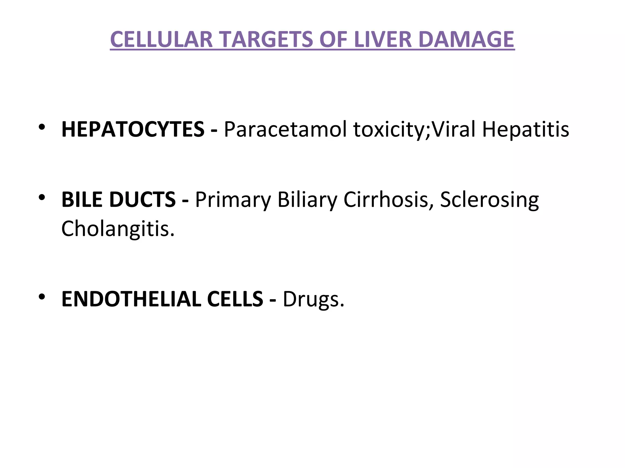 Mechanisms of Hepatotoxicity | PPT
