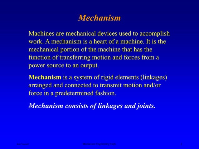 mechanisms of machines.ppt