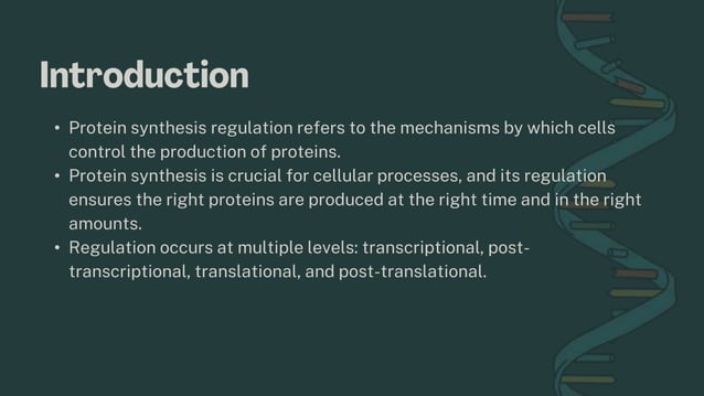 Mechanisms of Protein Synthesis Regulation in Eukaryotic Cells.pptx