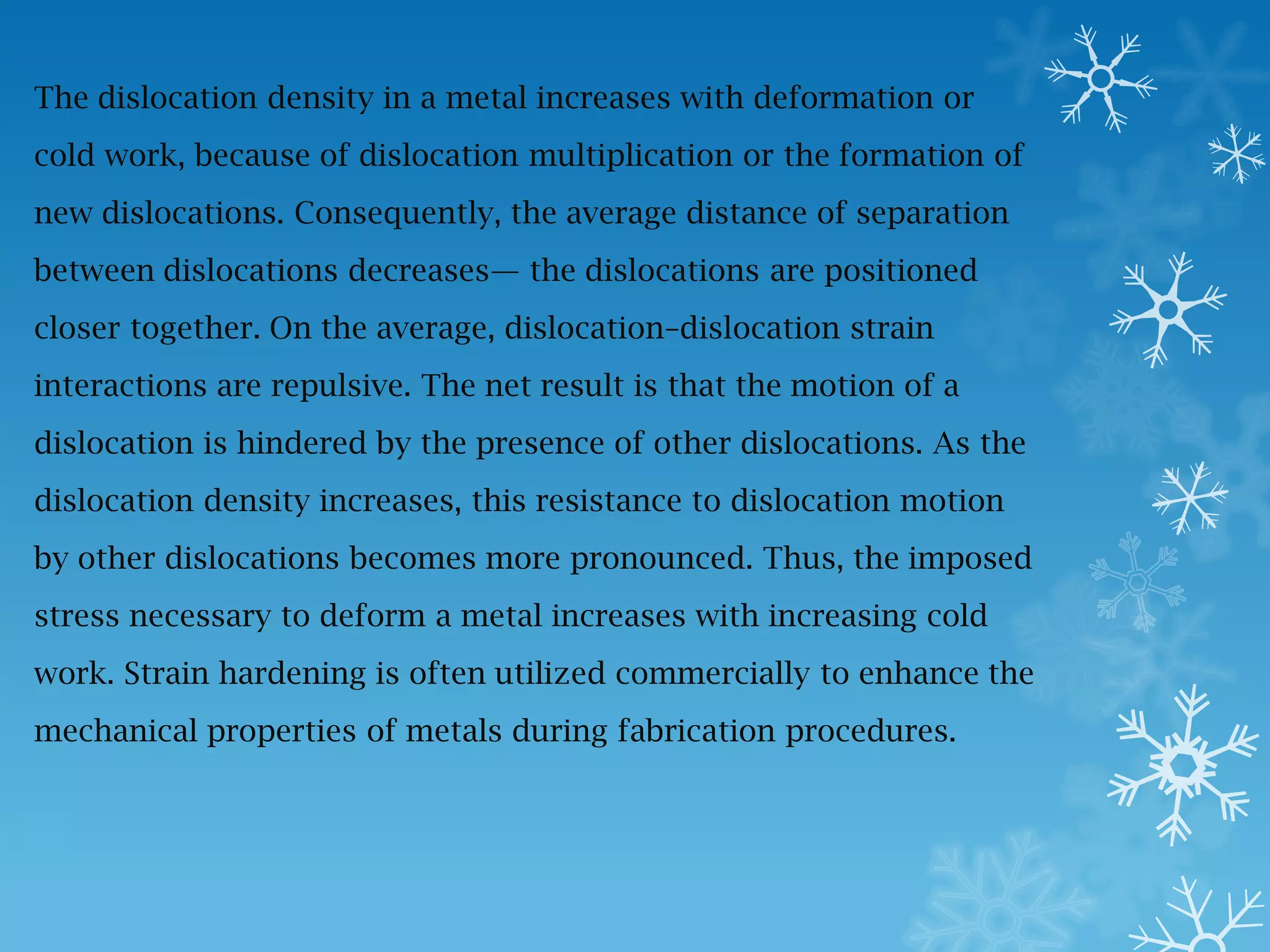 Mechanisms of strengthening in metals | PPTX