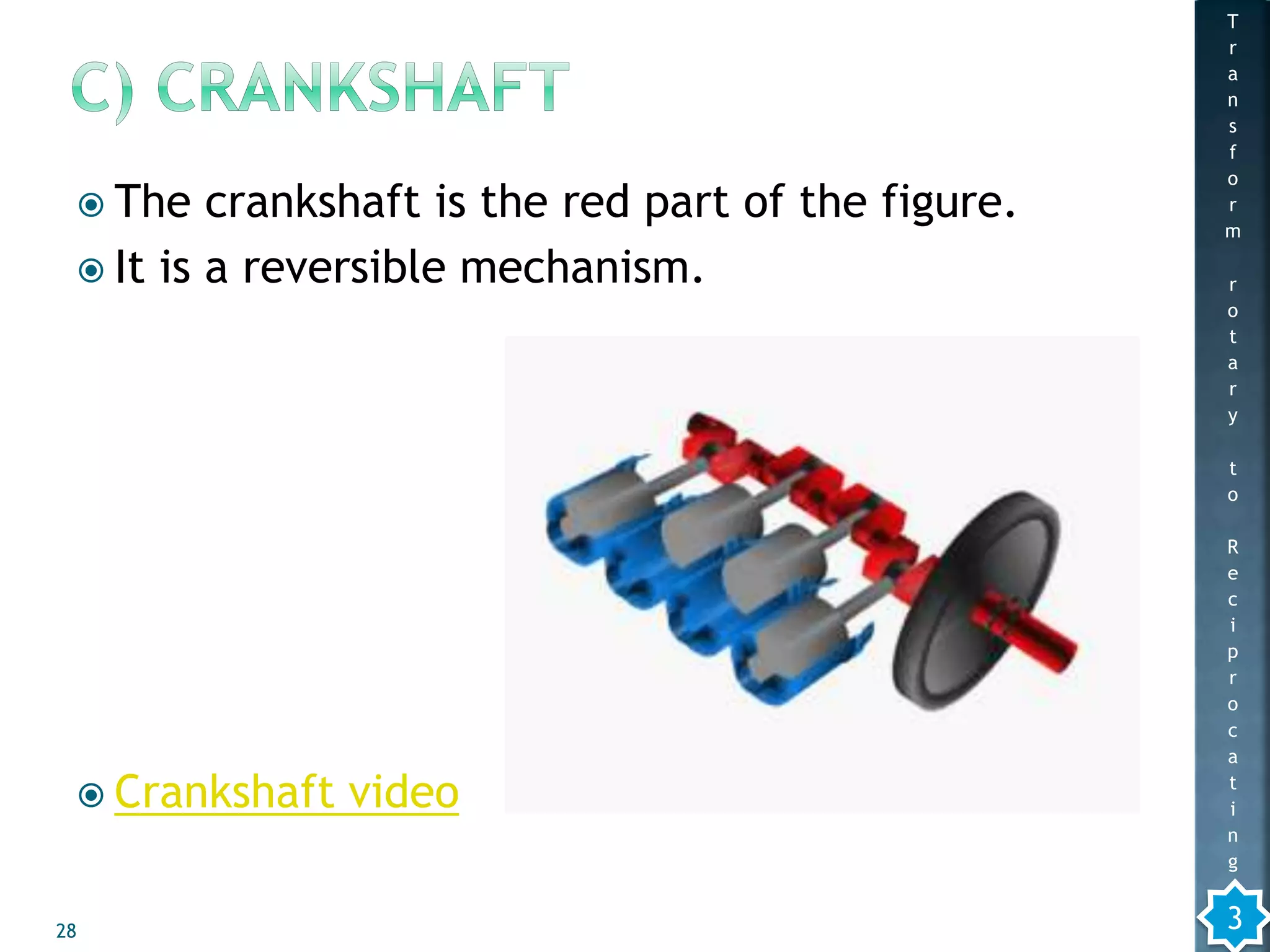Mechanisms unit 6 | PPTX