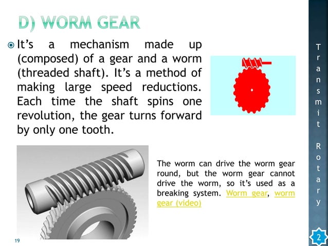 Mechanisms unit 6 | PPTX