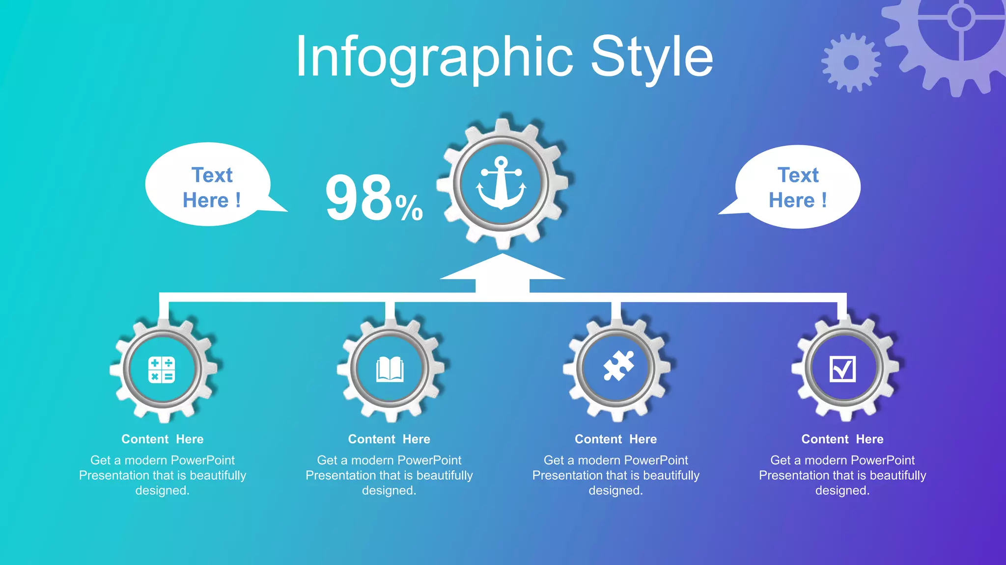 Mechanism System Gear PowerPoint Templates.pptx | Desktop Publishing ...