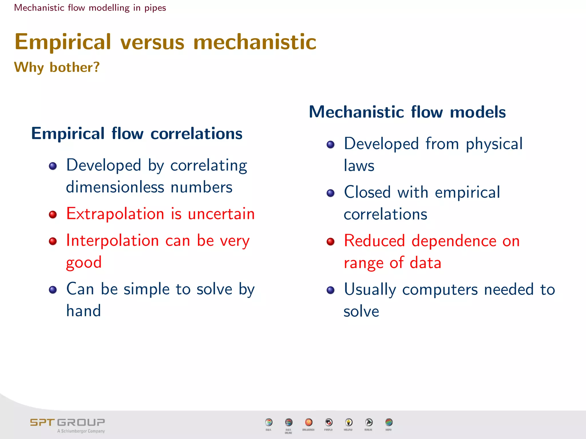 Mechanistic flow modelling in pipes | PDF