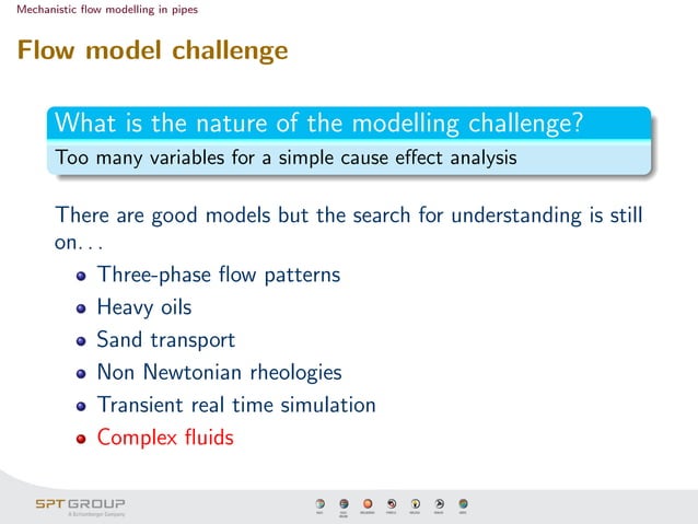 Mechanistic flow modelling in pipes | PPT