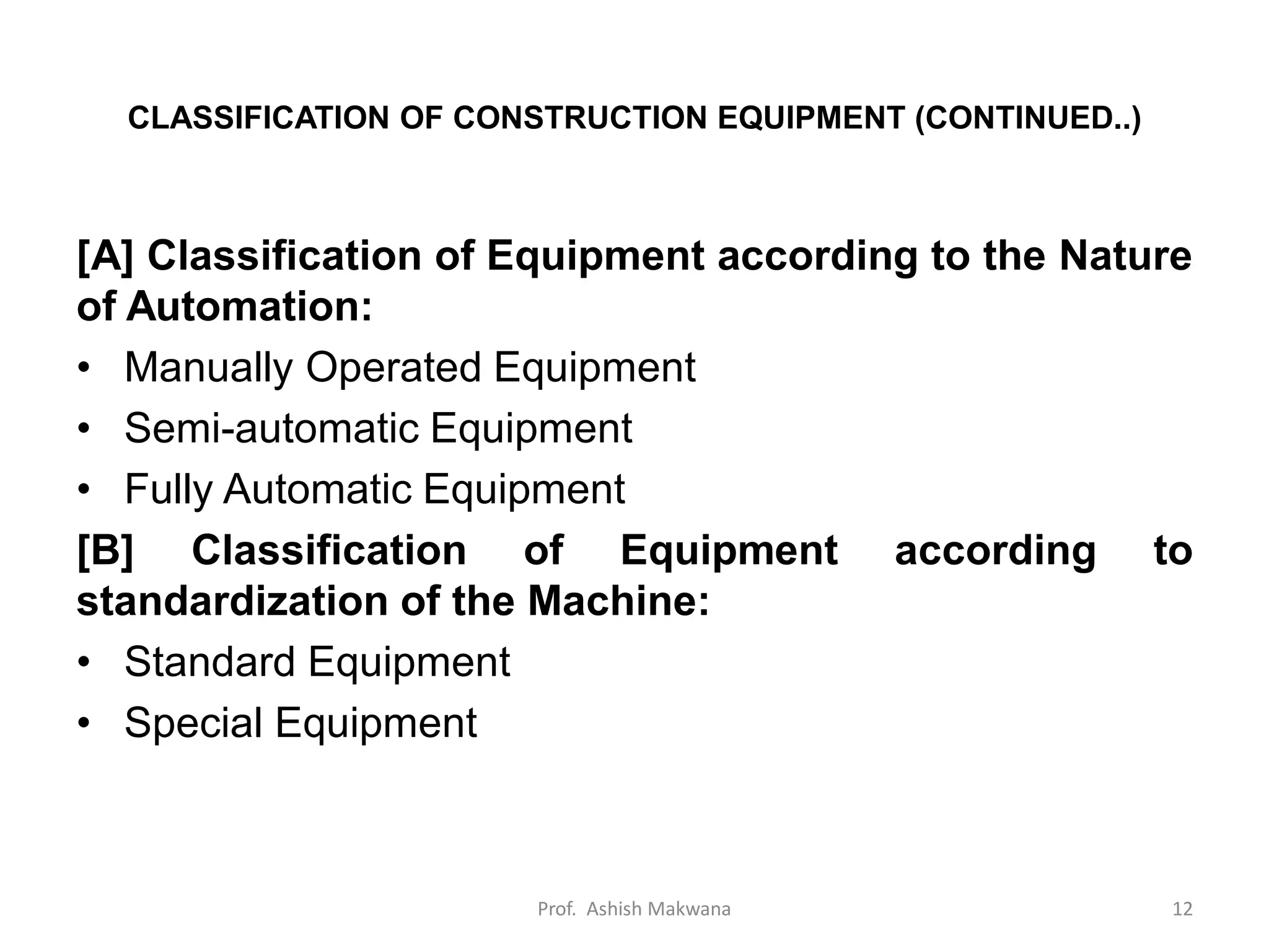 Mechanization in construction_Advanced Construction Technology ...