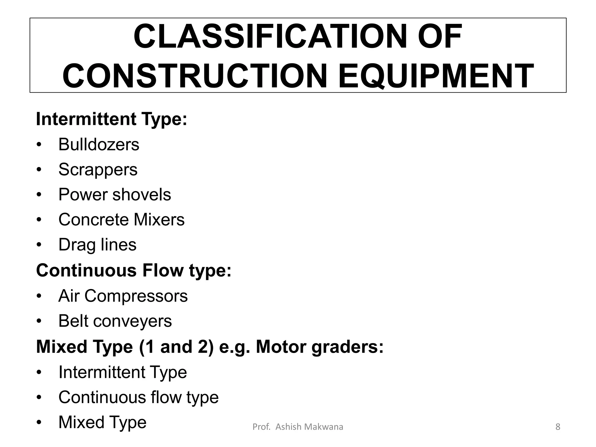 Mechanization in construction_Advanced Construction Technology ...